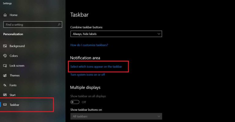 How to Show or Hide Windows 10 Taskbar Icons – skilltosky.com