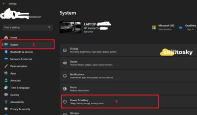 How to Adjust Screen and Sleep Settings on Windows 11 – skilltosky.com